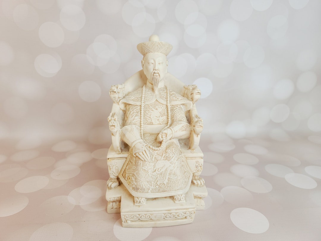 Vintage Emperor Statue, Norleans - Etsy