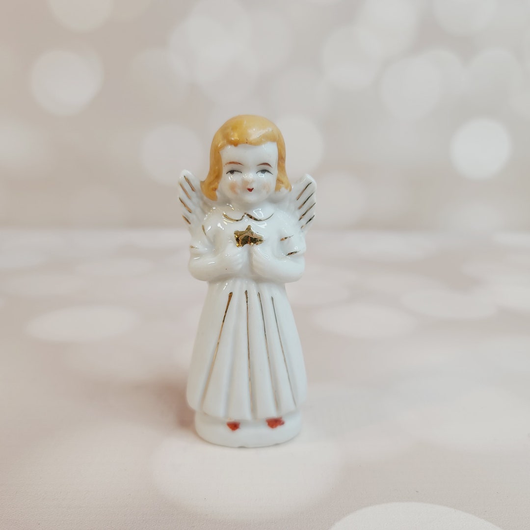 Vintage Angel Statue, Made in Japan - Etsy