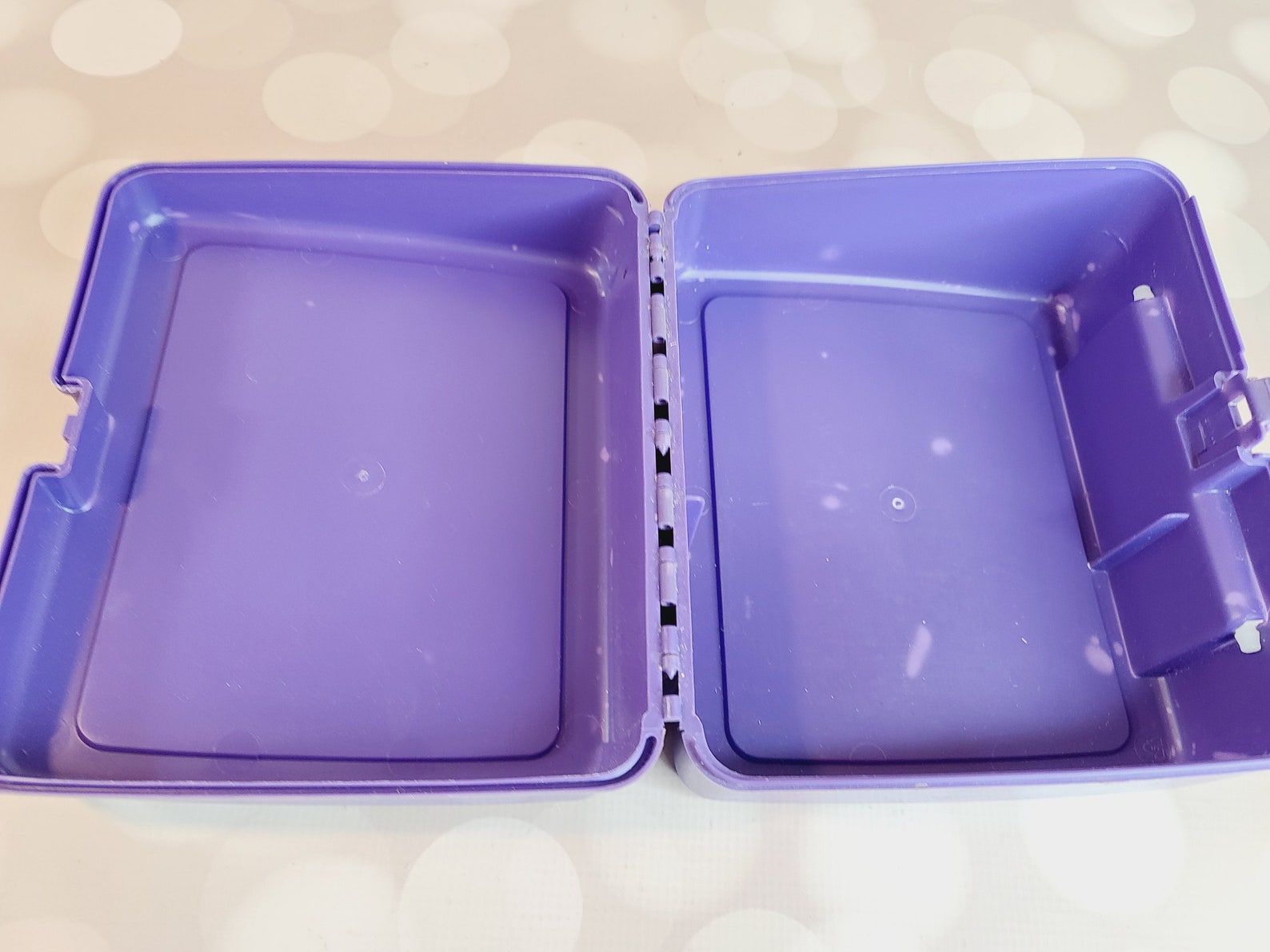 Vintage Barney Lunch Box - Etsy