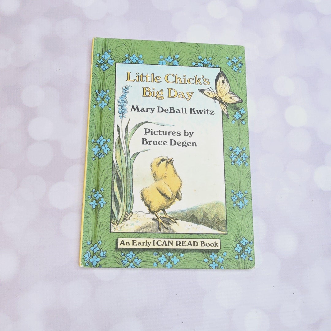 Vintage Little Chick's Big Day Book, 1981 - Etsy