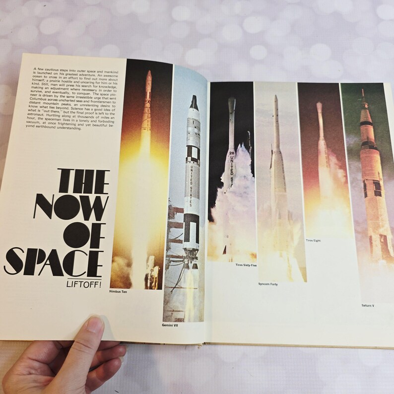 Vintage We Came in Peace Space Book, 1969 - Etsy