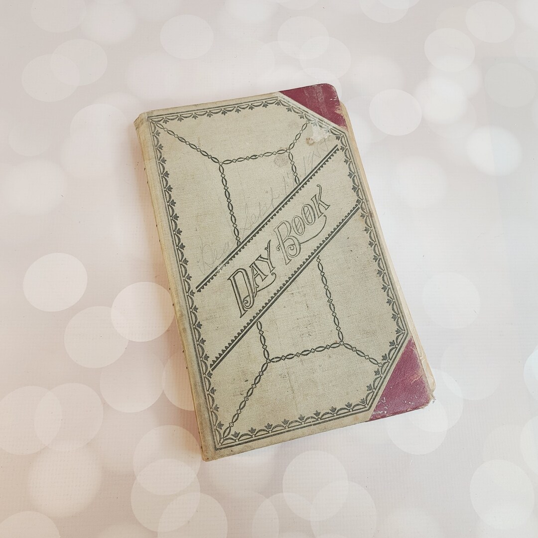 Vintage Ledger Book - Etsy