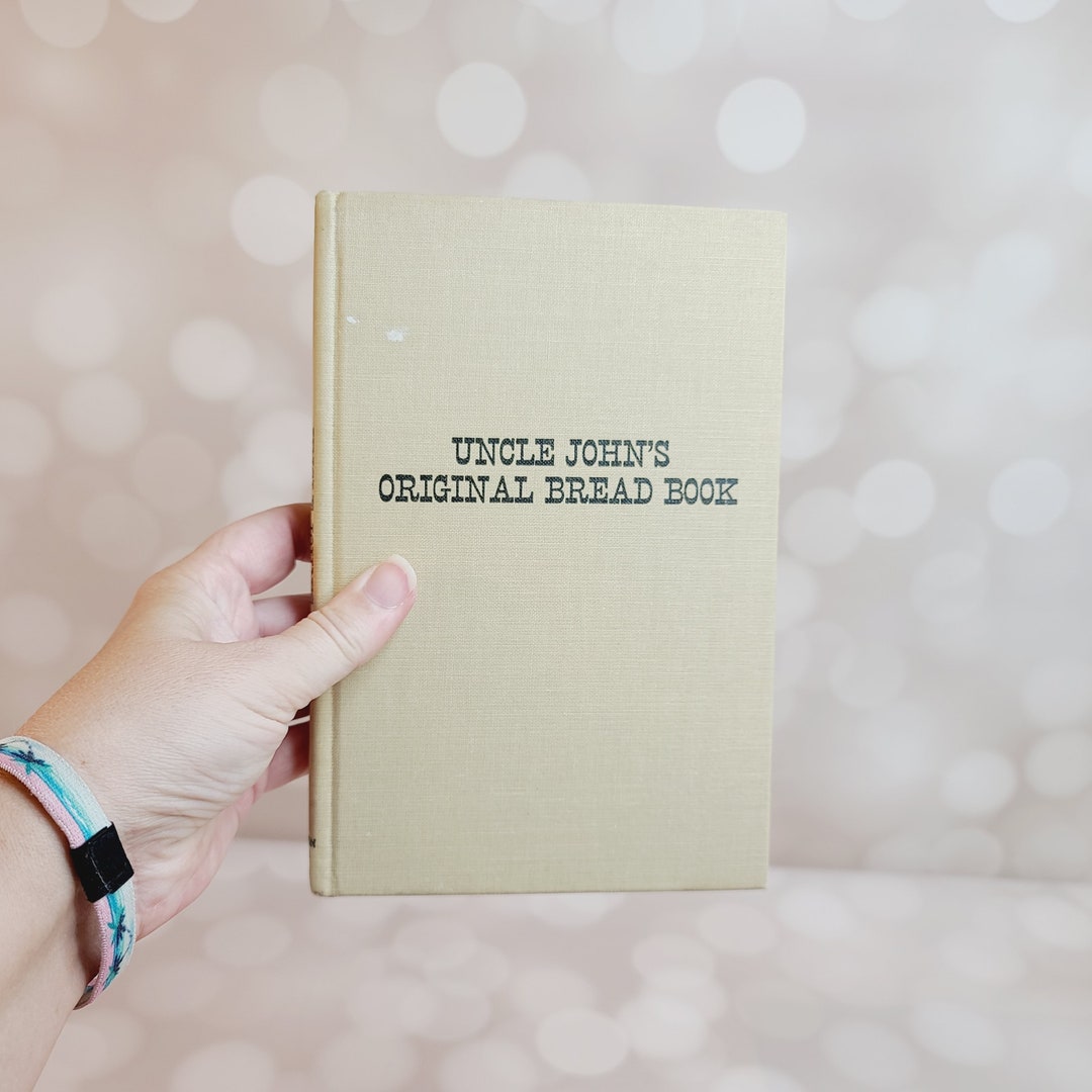Vintage Uncle John's Original Bread Book - Etsy