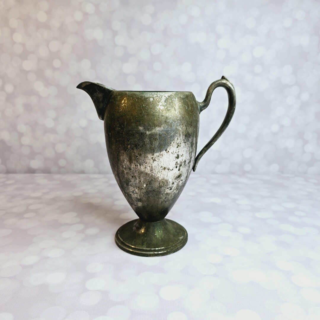 Vintage Silverplate Pitcher - Etsy