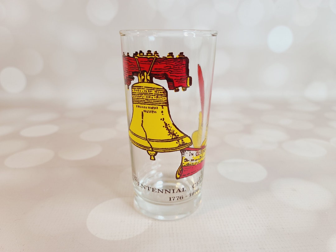 Vintage Liberty Bell Glass - Etsy