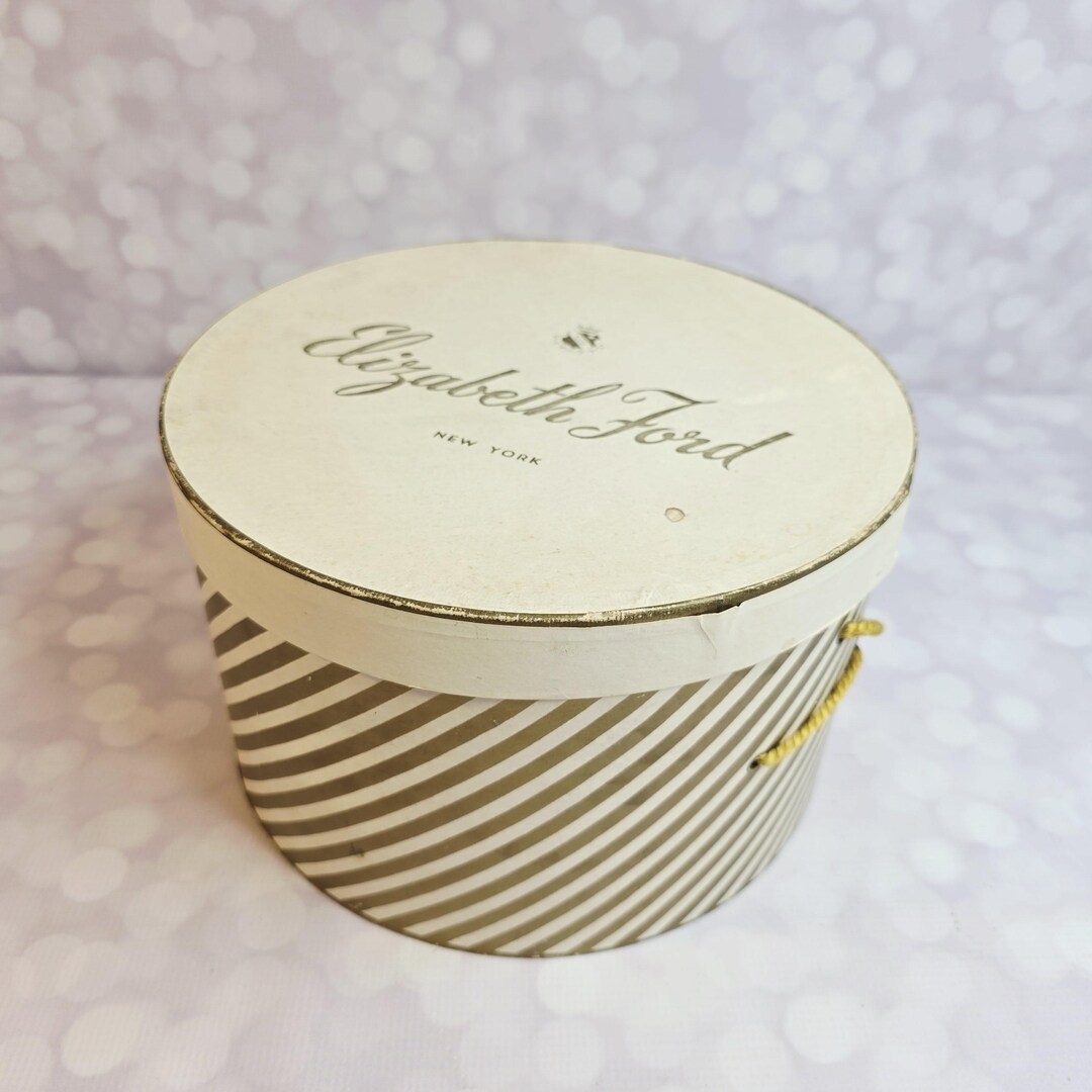 Vintage Elizabeth Ford Hat Box - Etsy