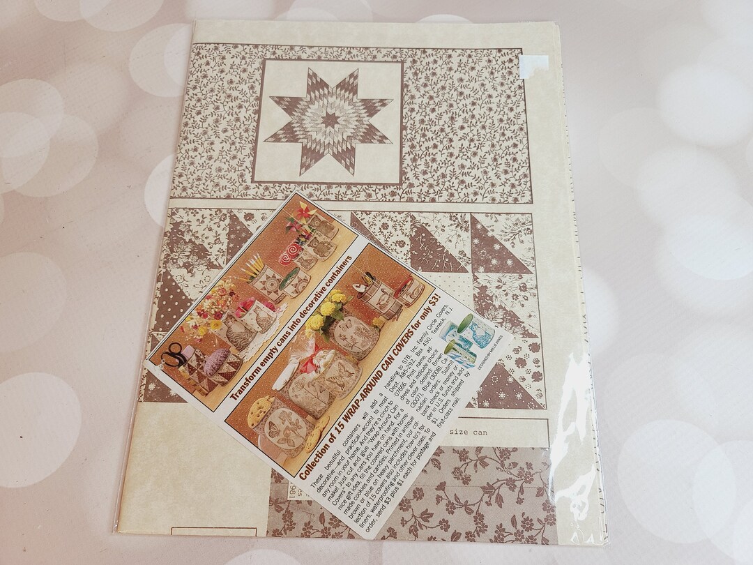 Vintage Wrap Around Can Covers - Etsy