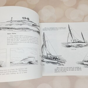 Vintage Drawing Books, Set of 2 - Etsy