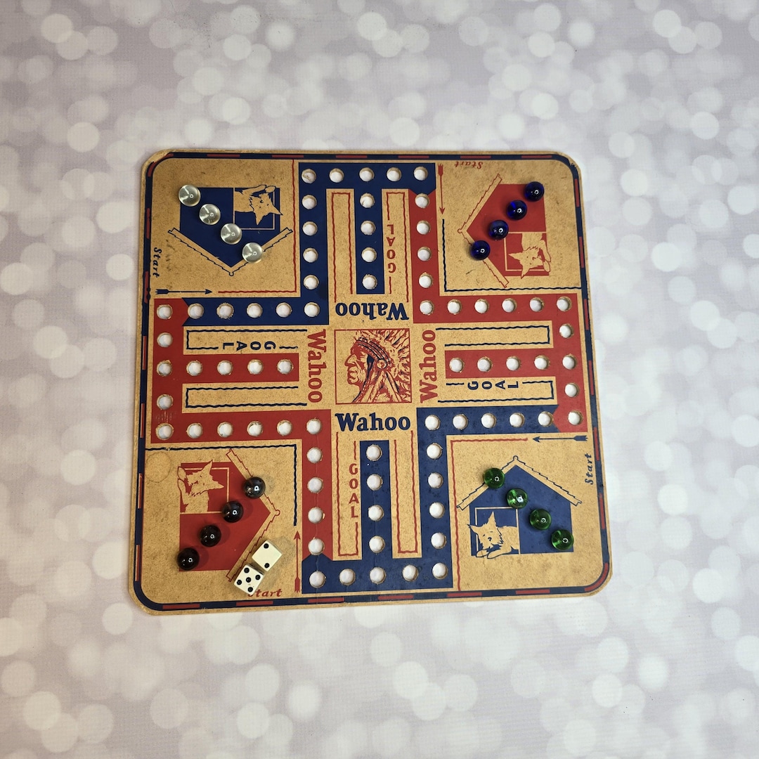 Vintage Wahoo Board Game - Etsy