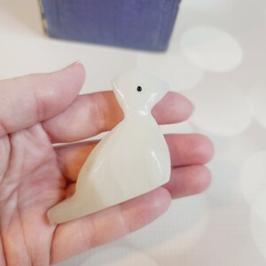 Vintage Alabaster Bird Statue - Etsy