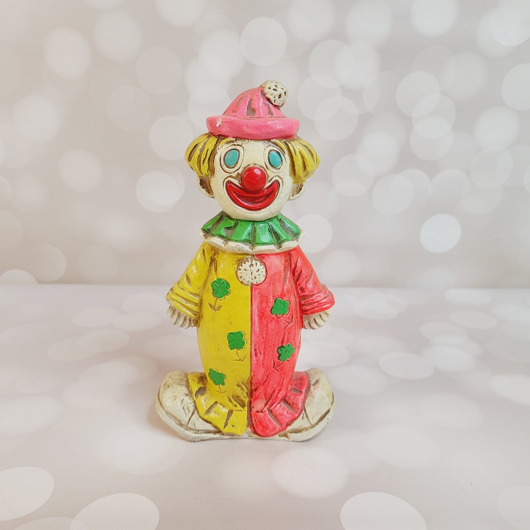 Vintage Two Face Clown Bank - Etsy