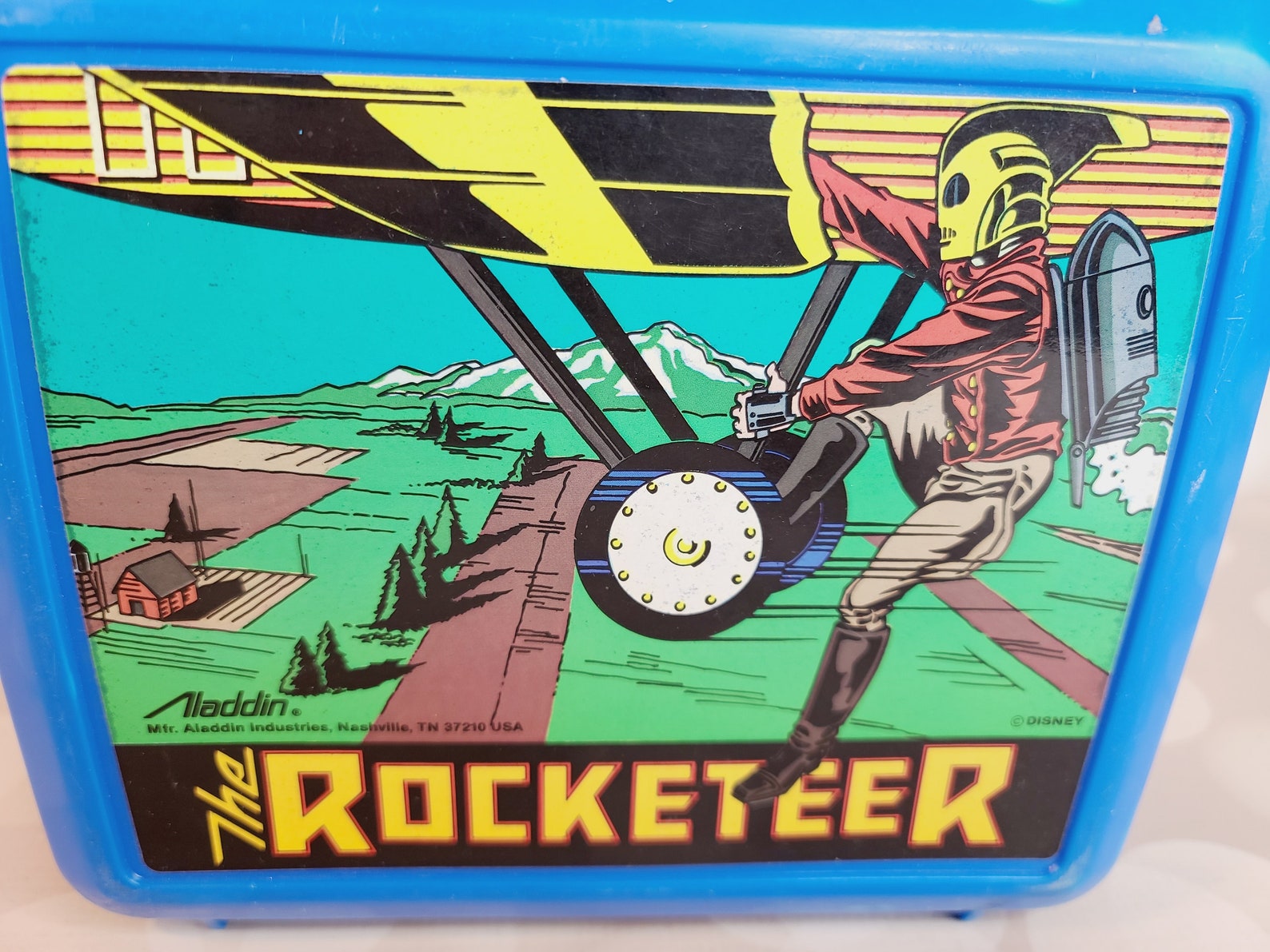 Vintage Rocketeer Lunch Box - Etsy
