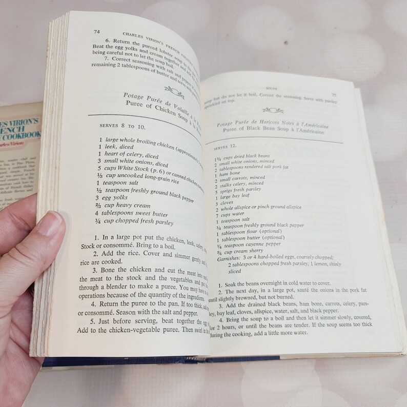Vintage Charles Virion's French Country Cookbook, 1972 - Etsy