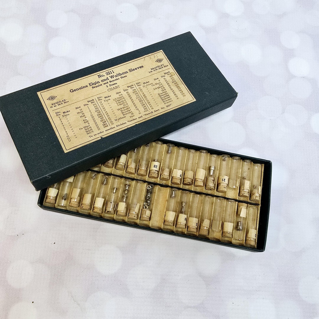 Vintage Watchmakers Box - Etsy