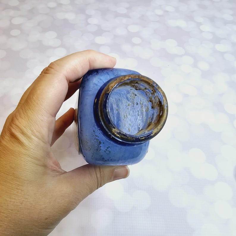 Vintage Amphojel Blue Medicine Bottle - Etsy