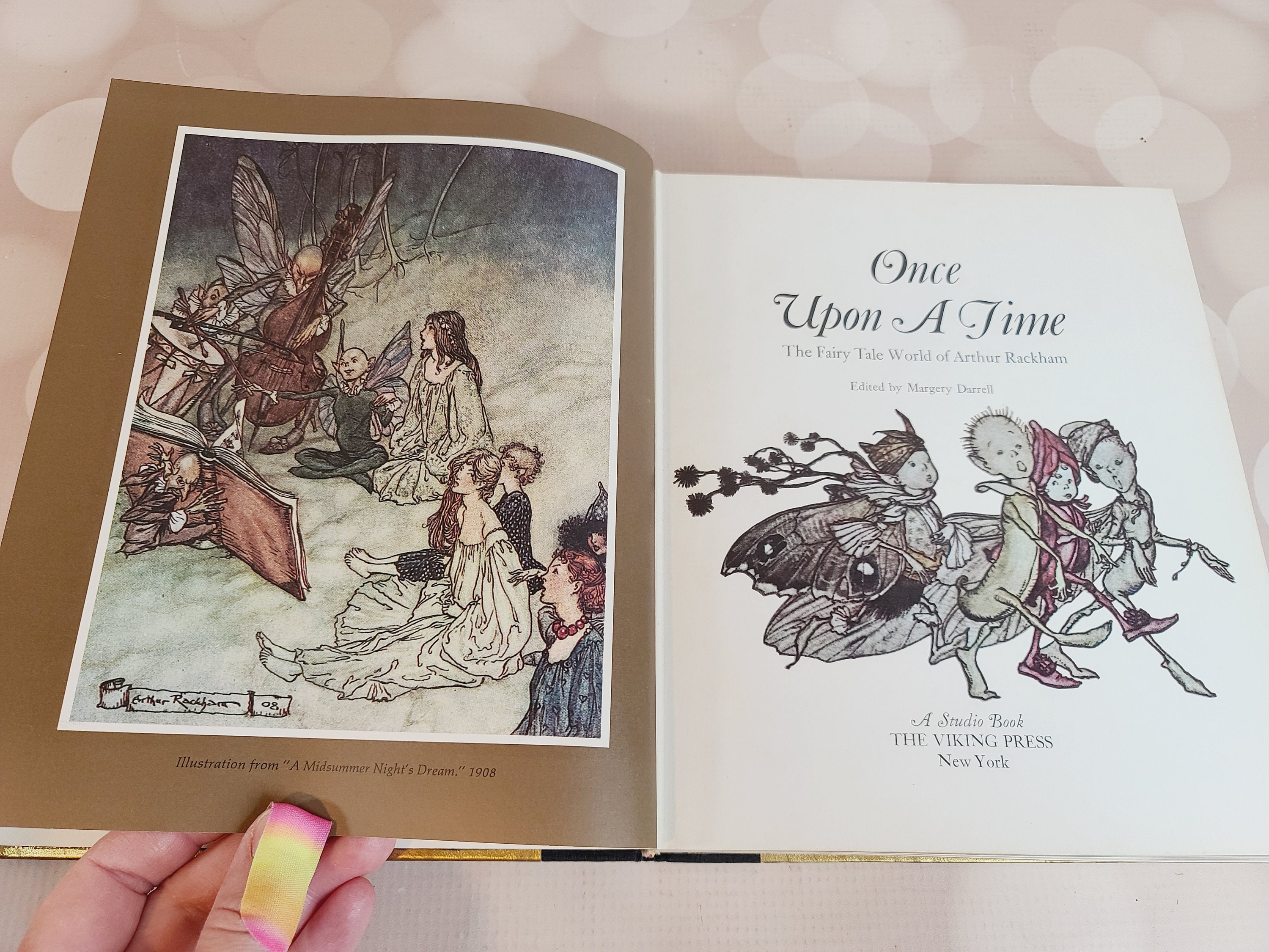 Vintage Once Upon a Time, the Fairytale World of Arthur Rackham, 1972 ...