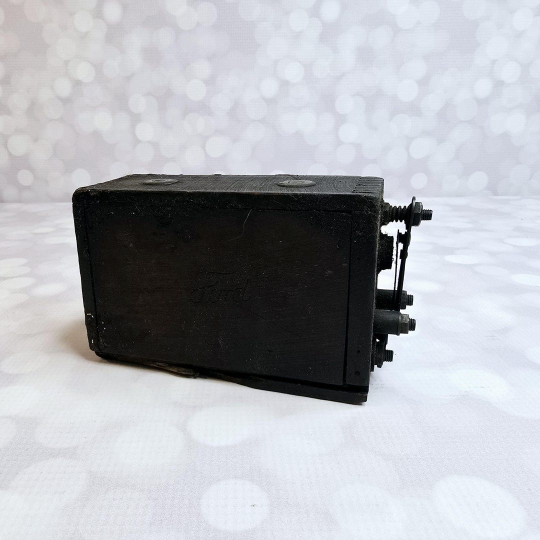 Antique Wooden Ford Model T Battery - Etsy