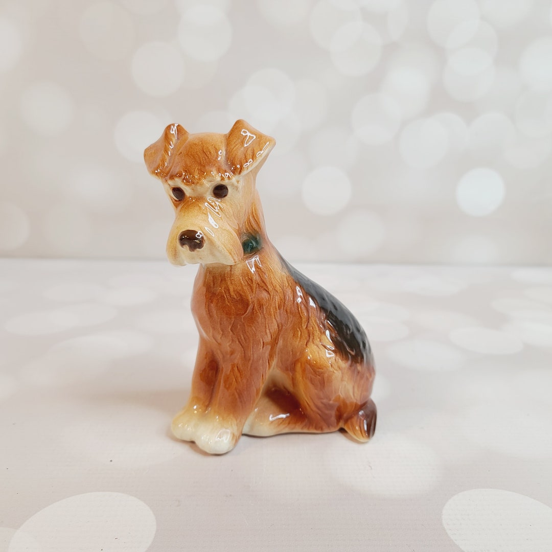 Vintage Dog Statue - Etsy