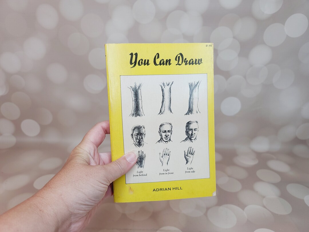 Vintage Drawing Book - Etsy