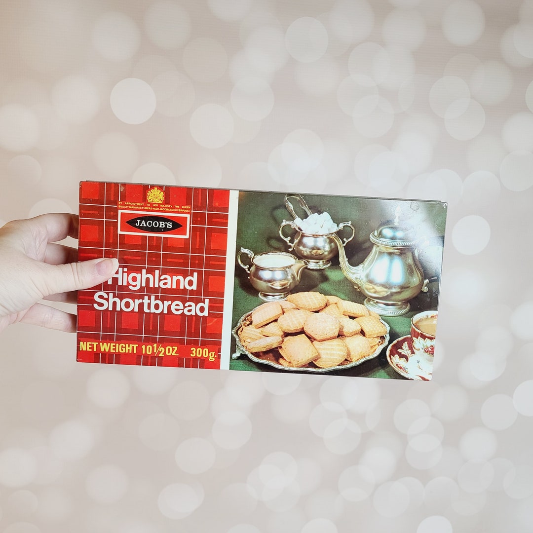 Vintage Jacob's Highland Shortbread Tin - Etsy