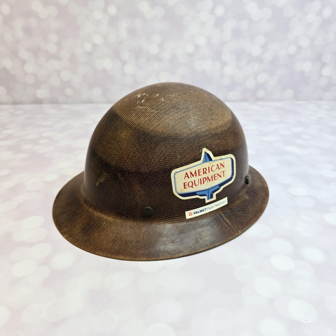 Vintage American Equipment Safety Helmet - Etsy