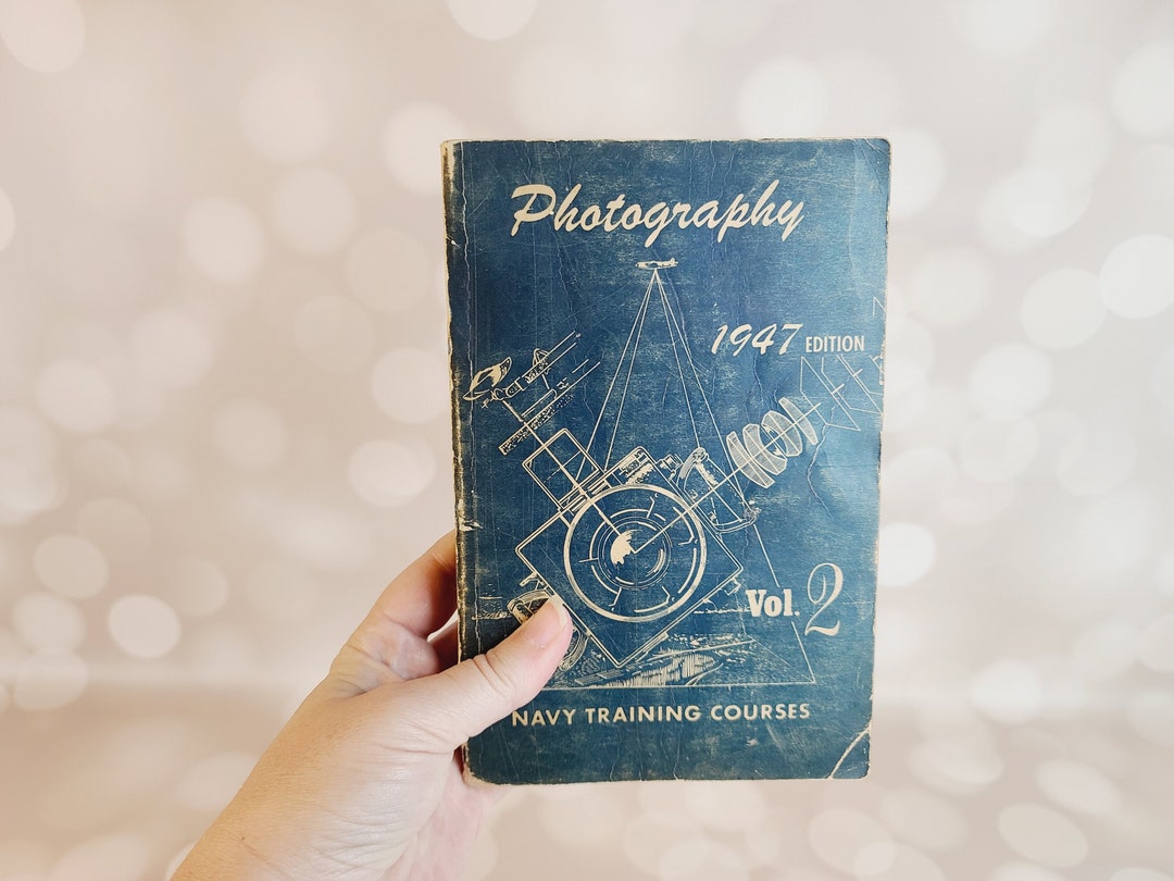 Vintage Photography Volume 2, Navy Training Course Book, 1947 - Etsy