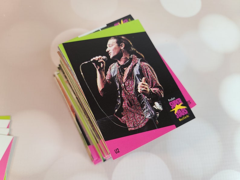 Vintage Superstar Musicards 90s Music - Etsy