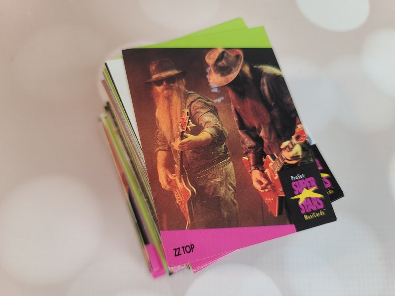 Vintage Superstar Musicards 90s Music - Etsy