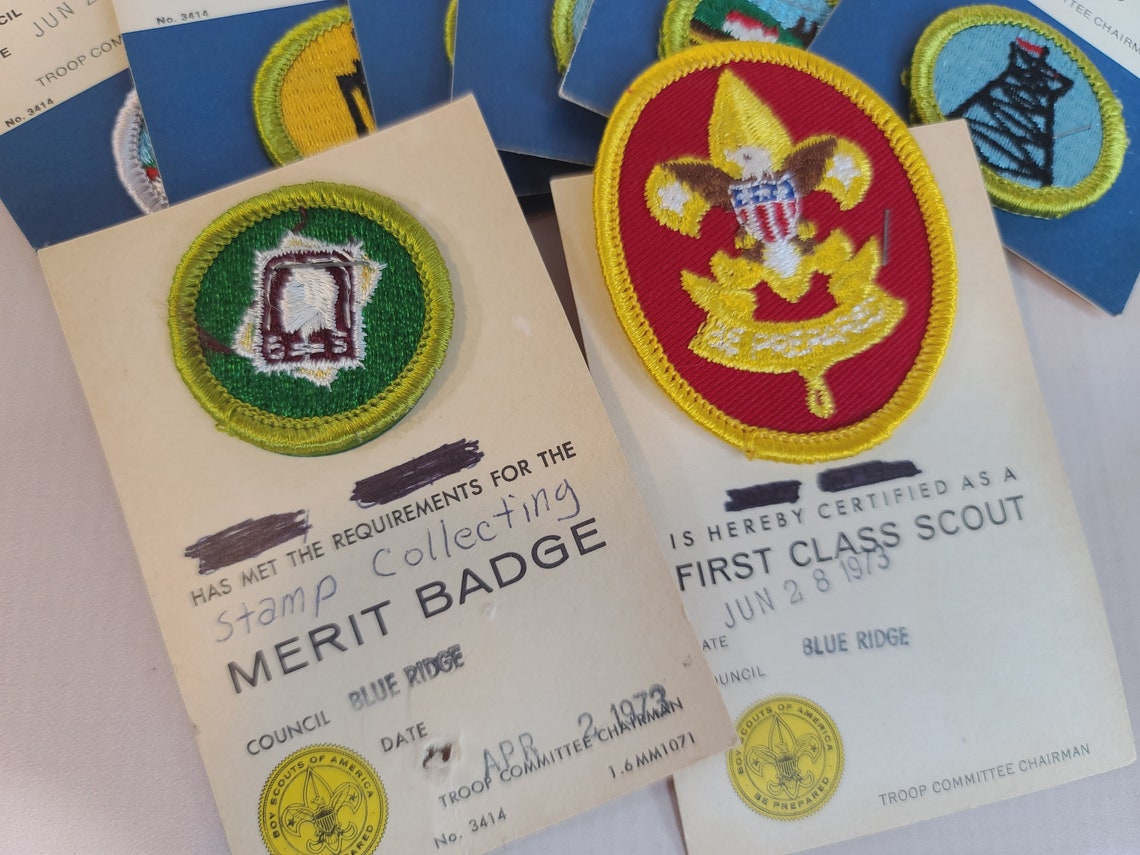 Vintage Boy Scouts Badges Patches - Etsy
