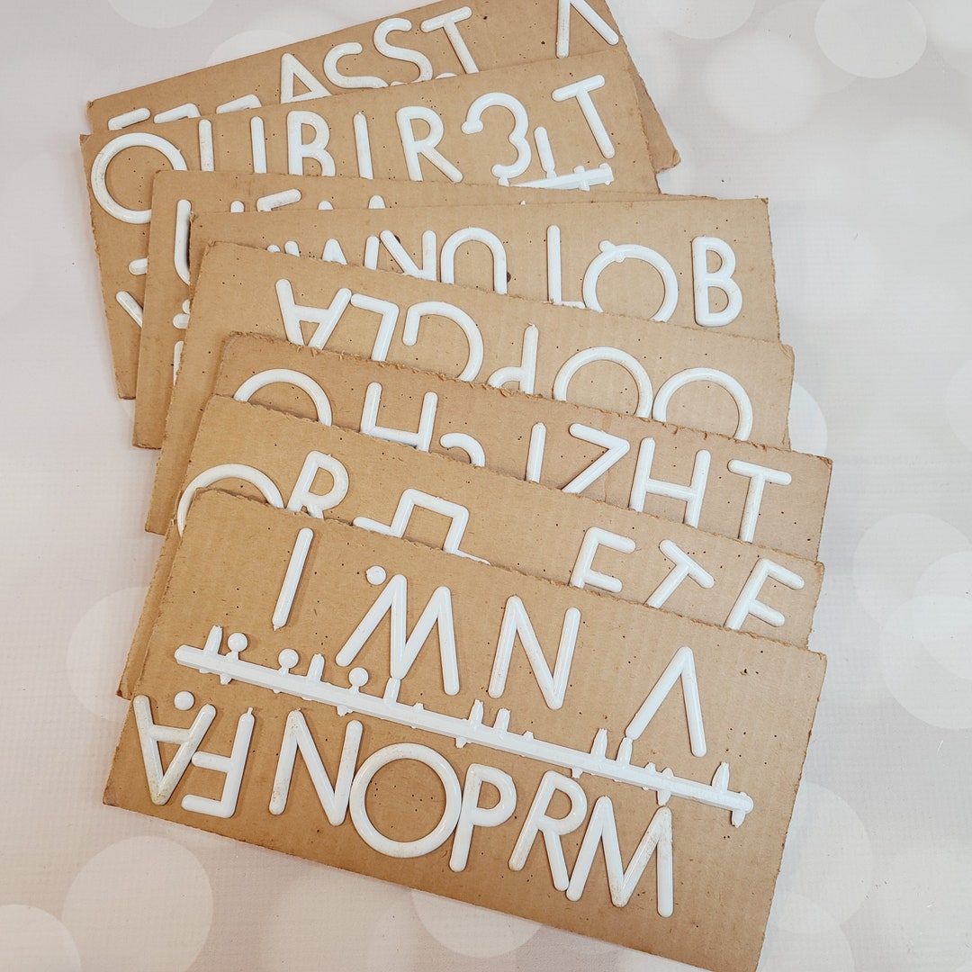 Vintage Letterboard Letters - Etsy