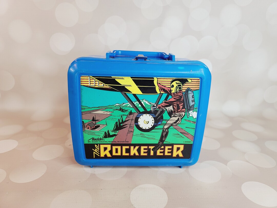 Vintage Rocketeer Lunch Box - Etsy