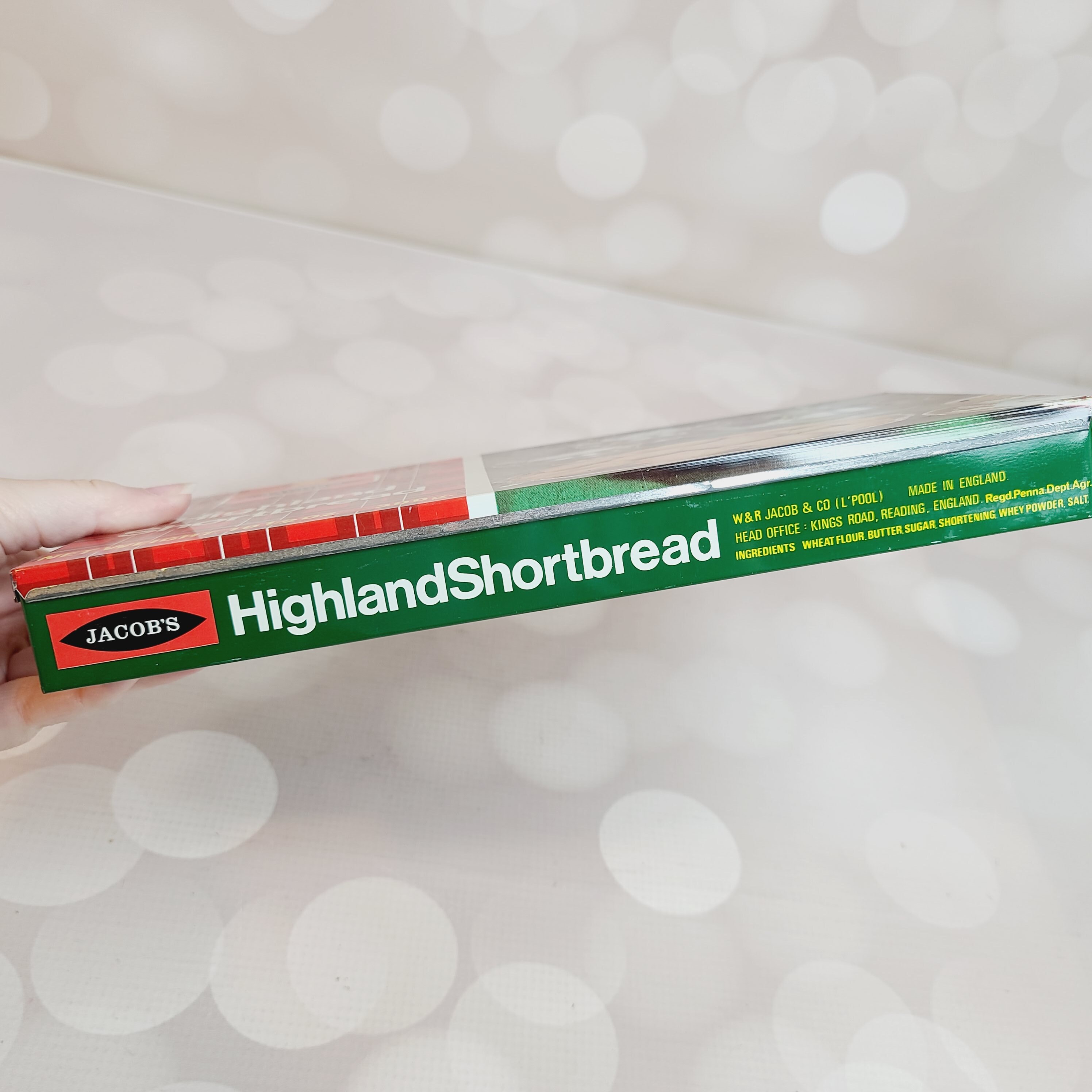 Vintage Jacob's Highland Shortbread Tin - Etsy