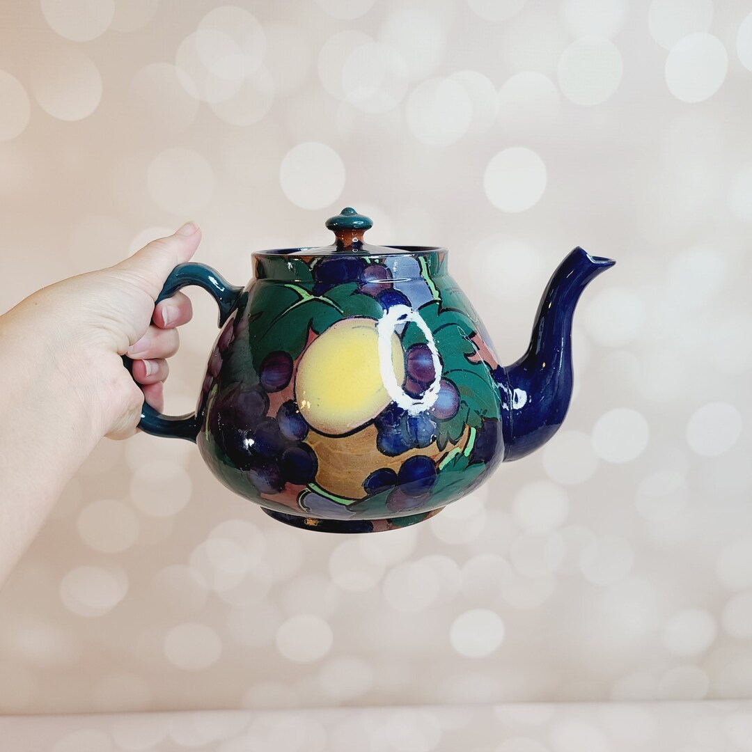 Vintage Jacobean Ware Teapot - Etsy