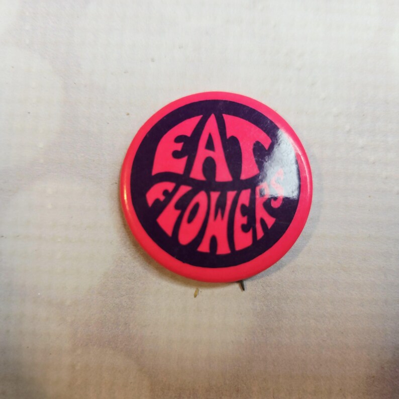 Vintage Hippie Counter Culture Buttons, 1967, Pick One - Etsy