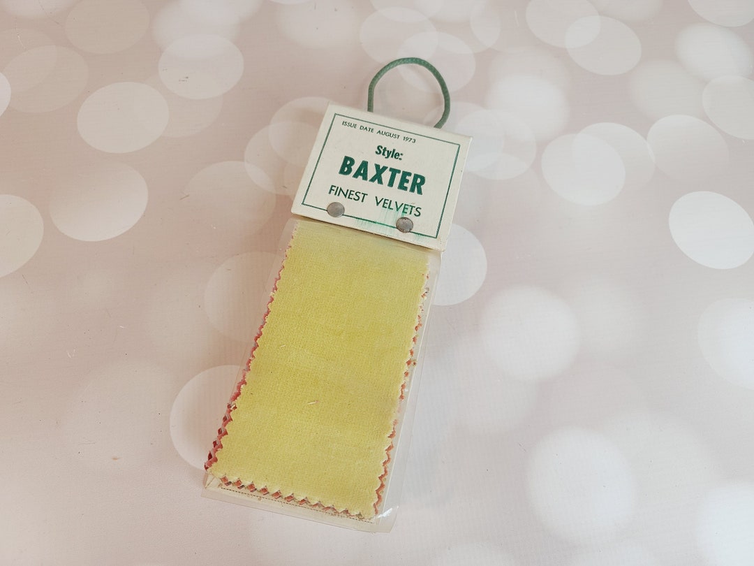 Vintage Fabric Swatch Book Sample - Etsy
