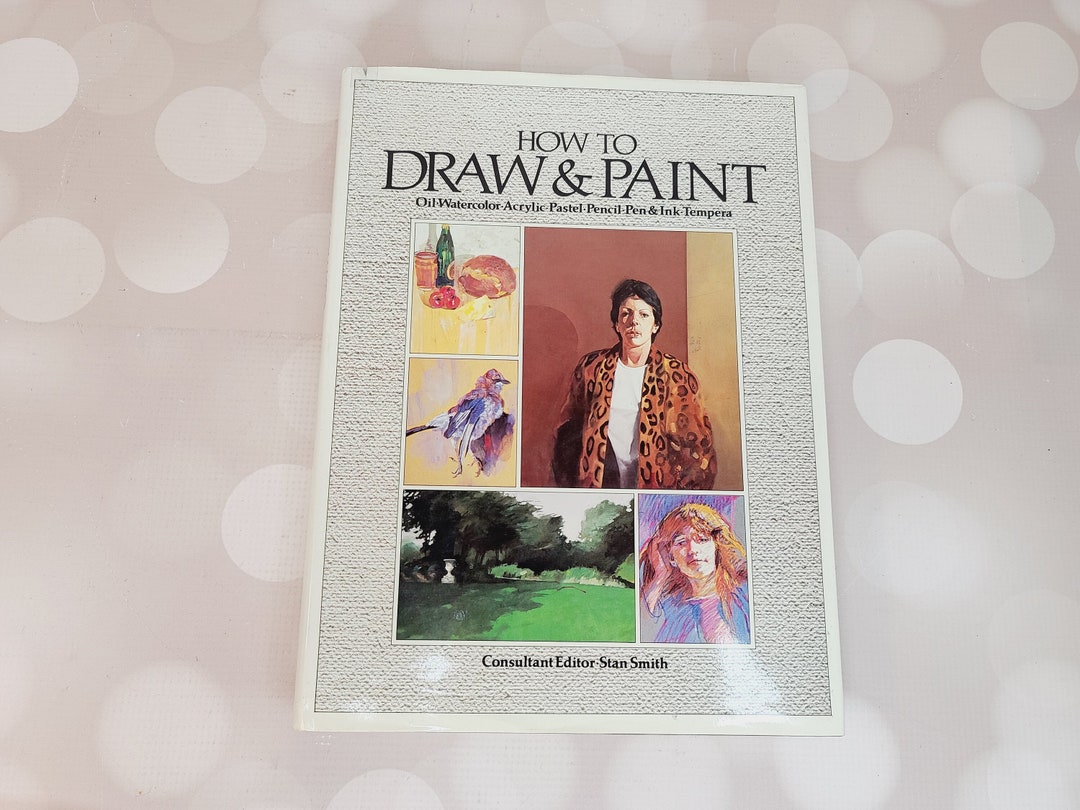 Vintage How to Draw and Paint Book - Etsy