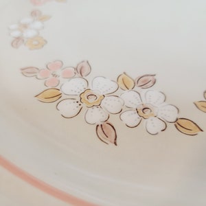 Vintage Chantilly Stoneware Plates Set of 4 - Etsy