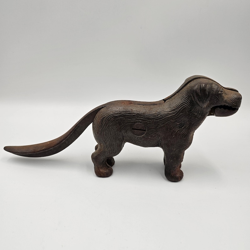 Antique Cast Iron Dog Nutcracker - Etsy