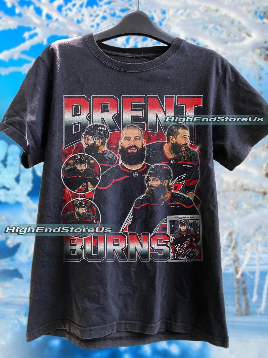 Brent Burns Shirt, Carolina Hockey Sweatshirt, Hockey Fan Shirt, Burns ...