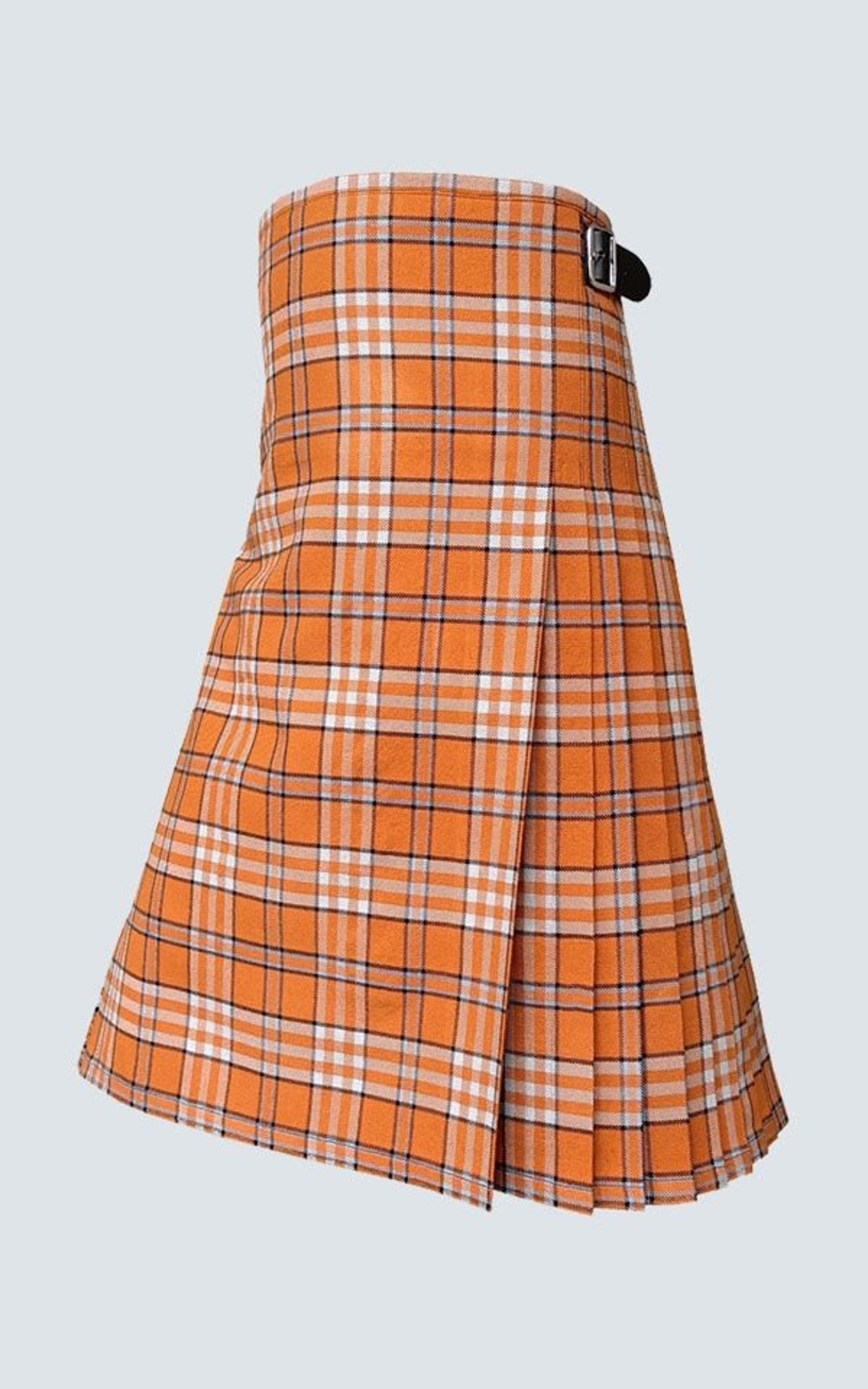 Clan Tennessee Volunteer Orange Tartan Kilt Men's Tartan Handmade Kilt ...