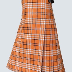 Clan Tennessee Volunteer Orange Tartan Kilt Men's Tartan Handmade Kilt ...