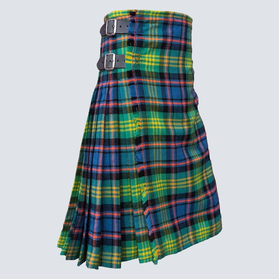 Men's Scottish Watson Tartan Kilt Handmade Traditional 8 Yard Kilts ...