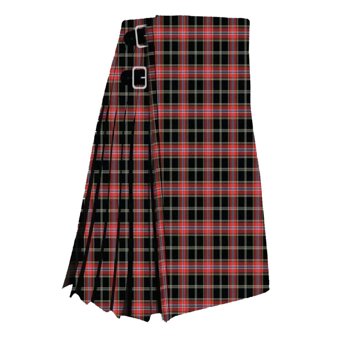Men's Scottish Norwegian Night Tartan Kilt Handmade Traditional 8 Yard ...