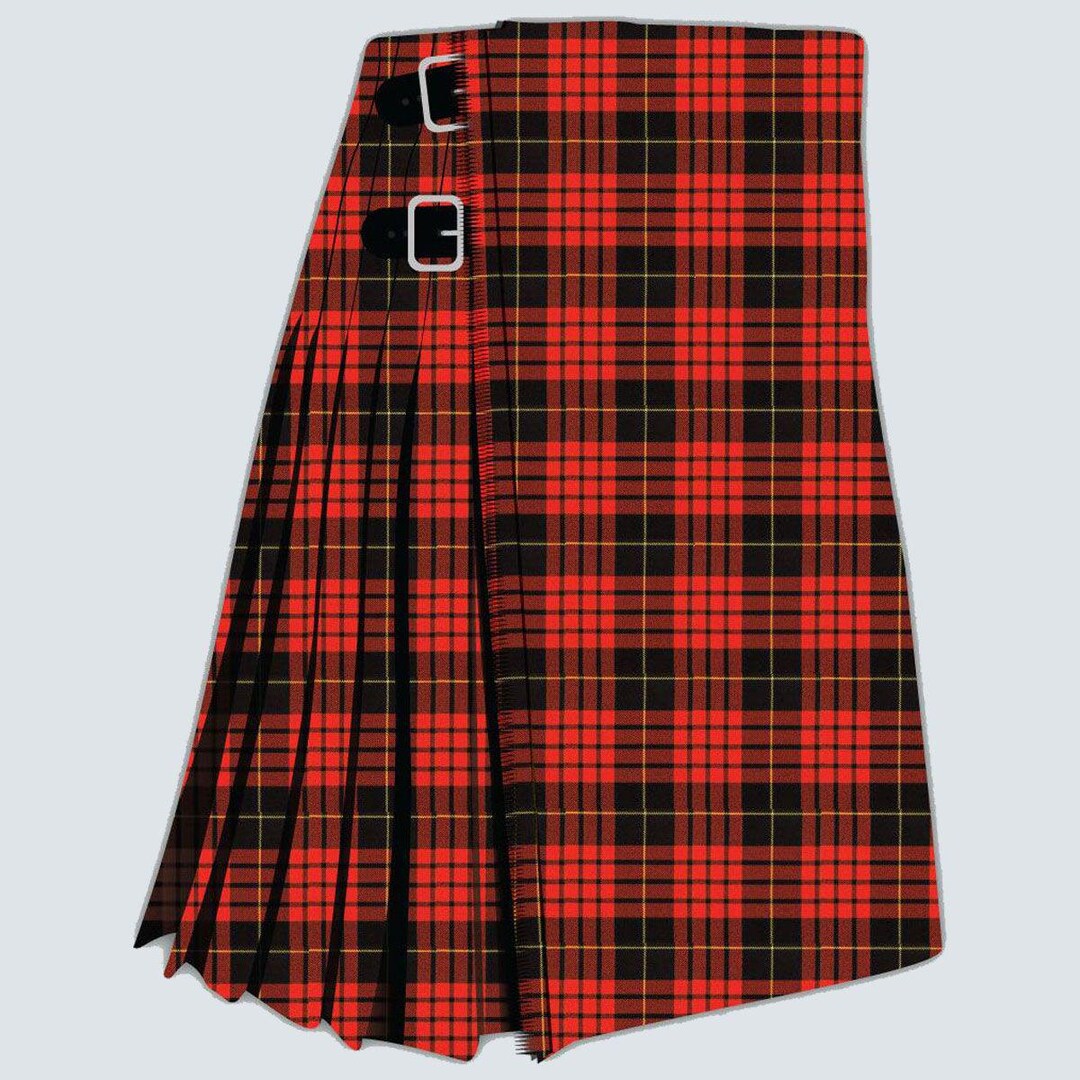 Scottish Handmade Macqueen Modern Kilt 8 Yard Kilt Made to Order - Etsy