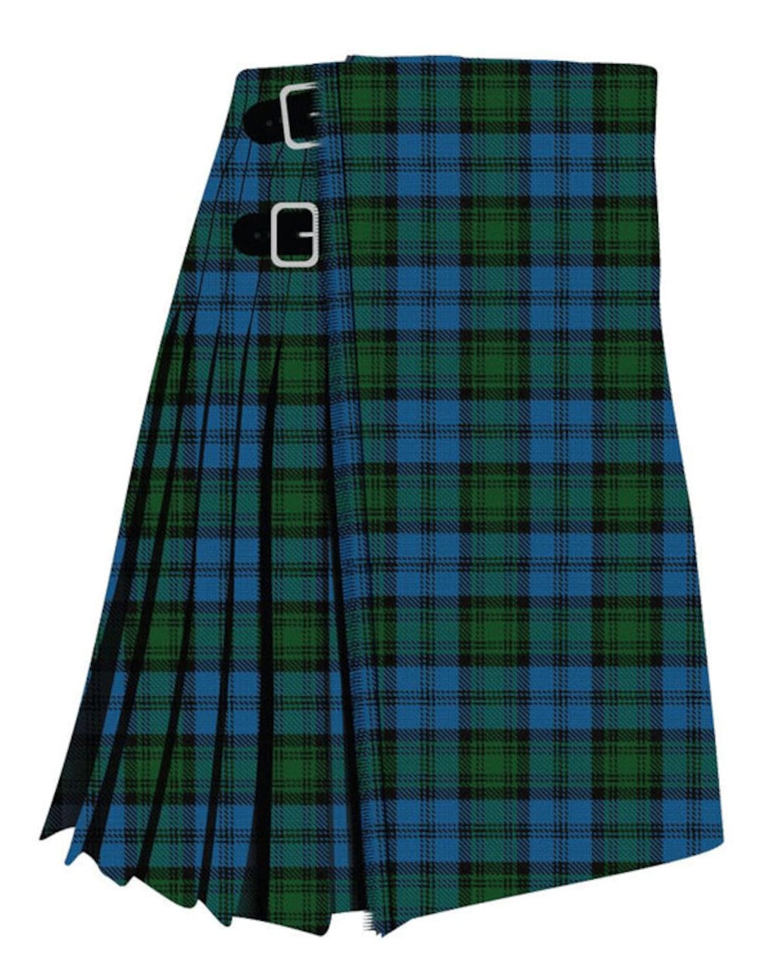 Clan Kerr Hunting Tartan Kilt Scottish Highland Men's Tartan Handmade ...