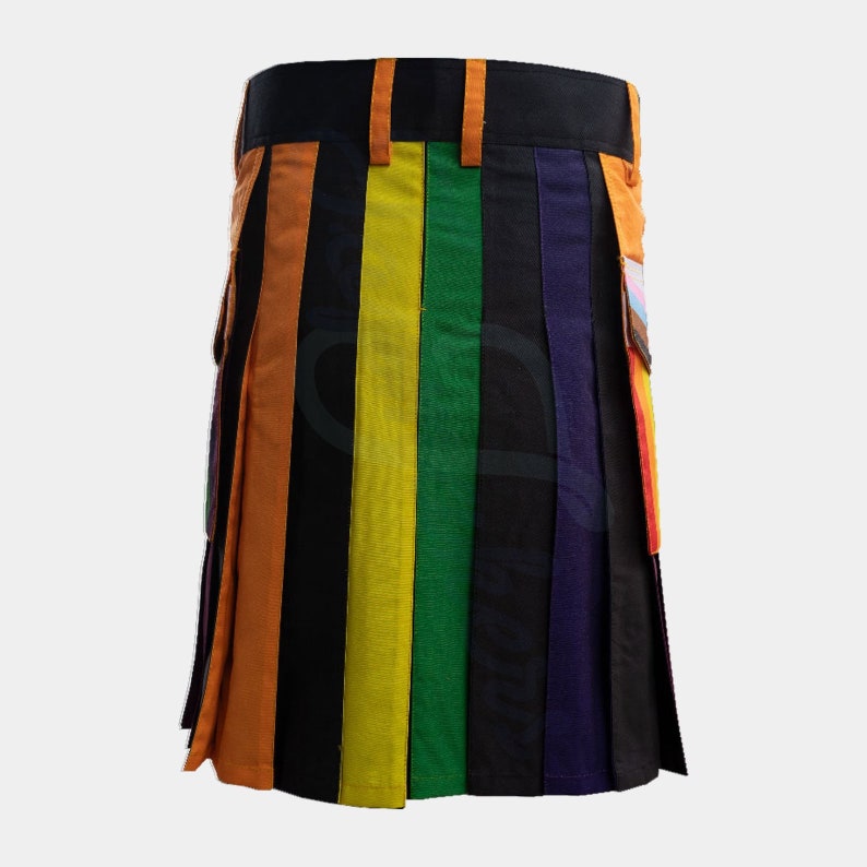 LGBTQ Pride Kilt Rainbow Kilt for Gay Made to Measure - Etsy