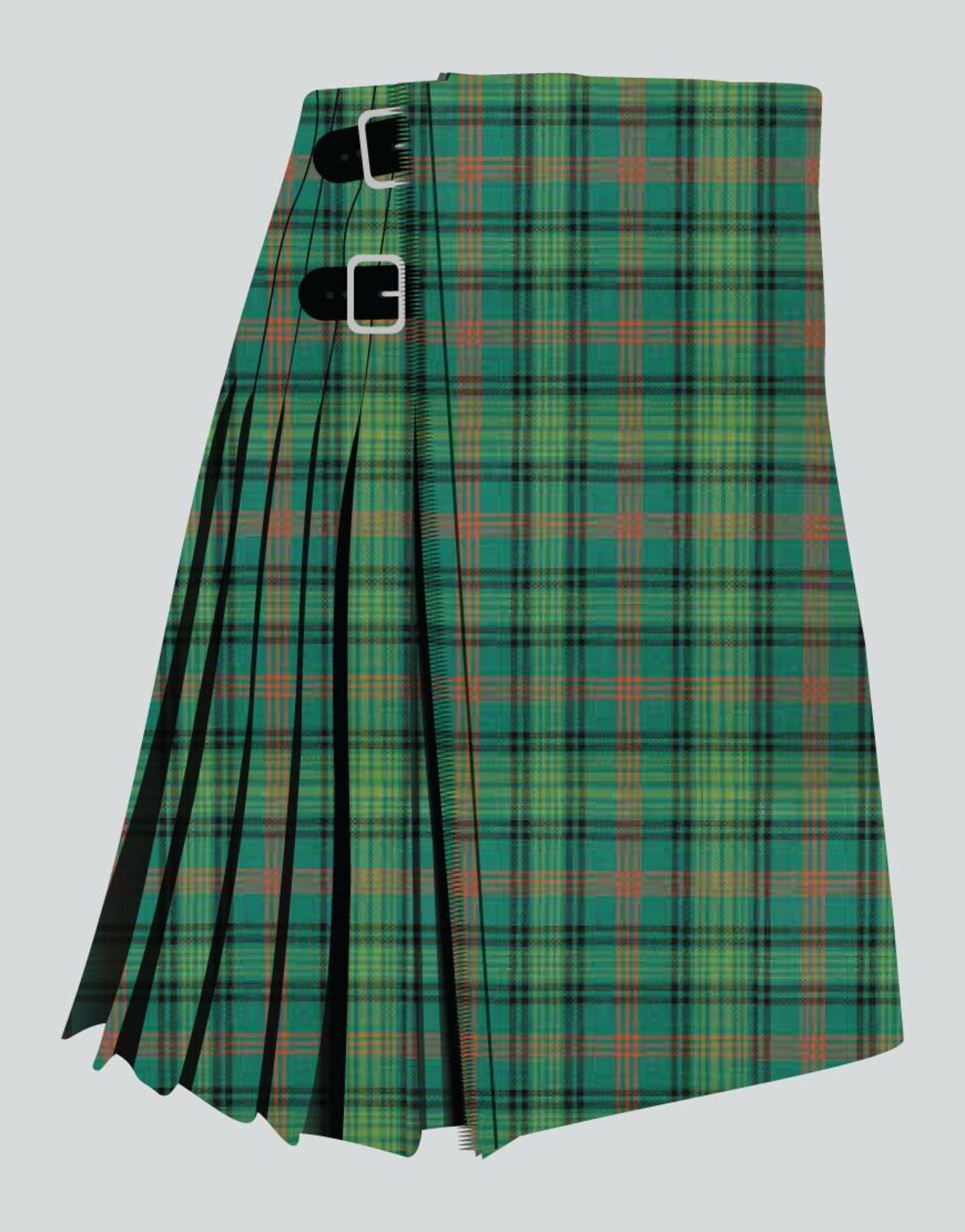 Ross Hunting Ancient Tartan Kilt Men's Tartan Handmade Kilt 8 Yard Made ...