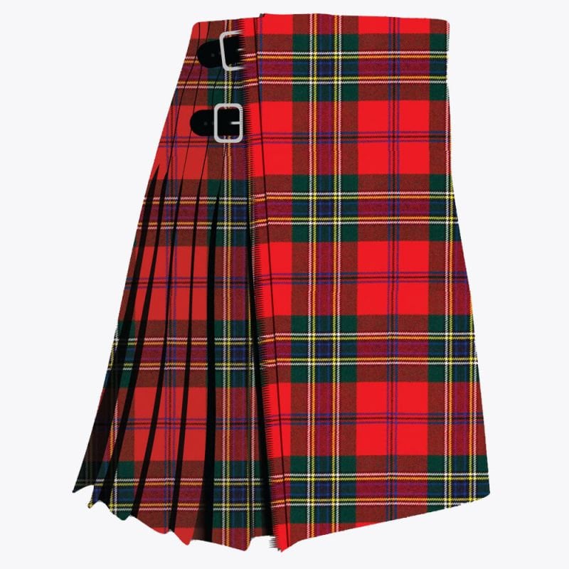 Clan Maclean Duart Red Modern Tartan Kilt - Scottish Handmade Men's ...