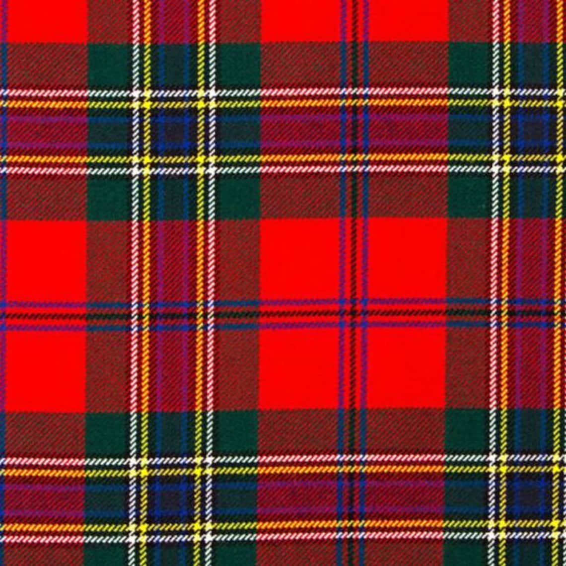 Clan Maclean Duart Red Modern Tartan Kilt - Scottish Handmade Men's ...