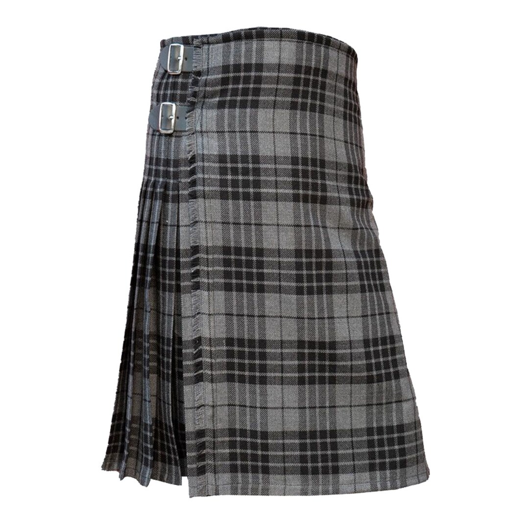 Grey Hamilton Tartan Kilt Made to Order Grey Hamilton Tartan Kilts Made ...